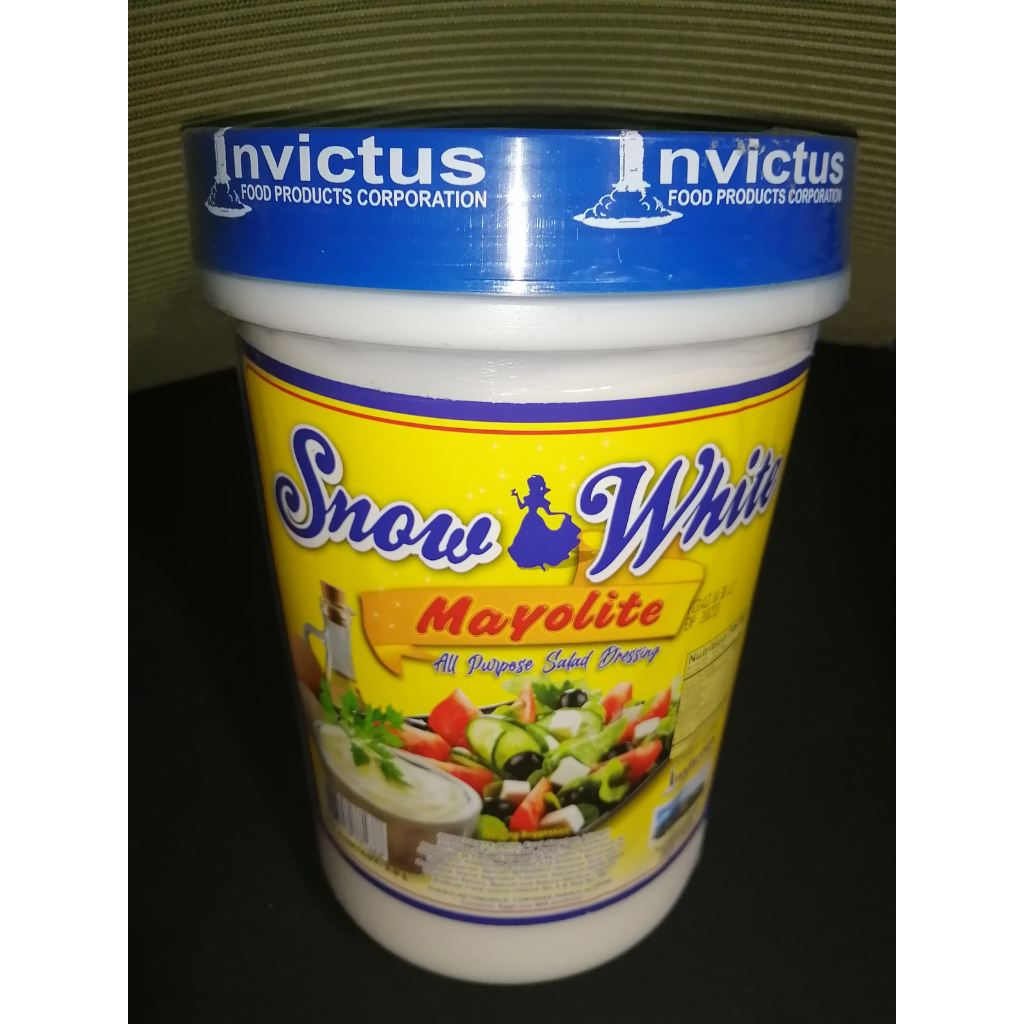 Invictus Snow White Mayolite 3.5L - Your Salad Bestie | Shopee Philippines