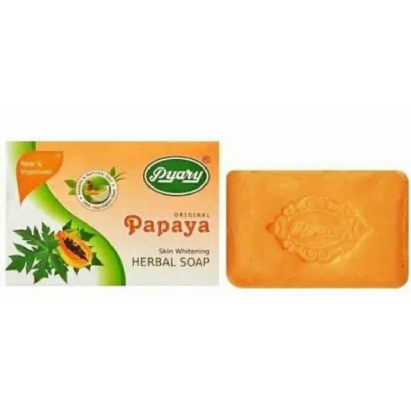 Pyari Papaya Herbal Soap 75g | Shopee Philippines