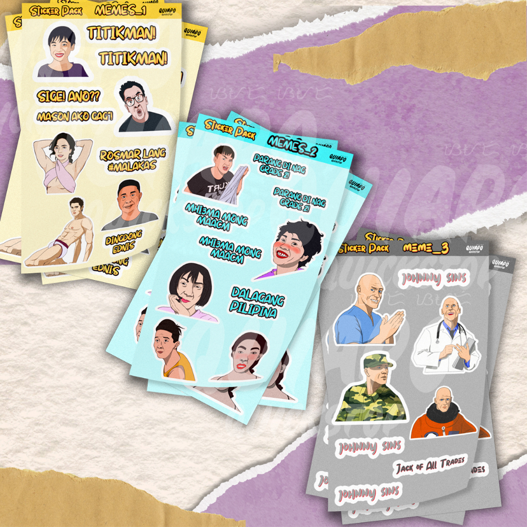 PINOY MEME STICKERS DESIGN FOR CELLPHONES, CARS, MOTORCYCLES, BIKES ...