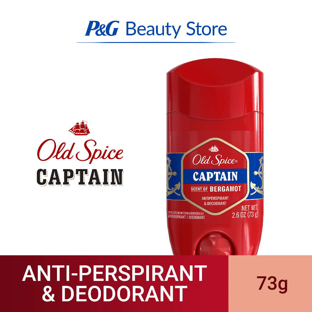 Old Spice Anti Perspirant Deodorant Roll On Invisible Stick Captain 73g ...