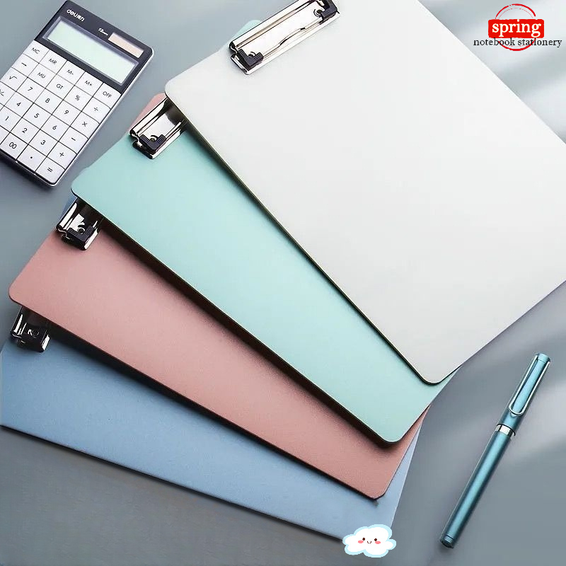 A4 Clip Board Writing Pad Hard Board Long Clip Pad File Paper Folder ...