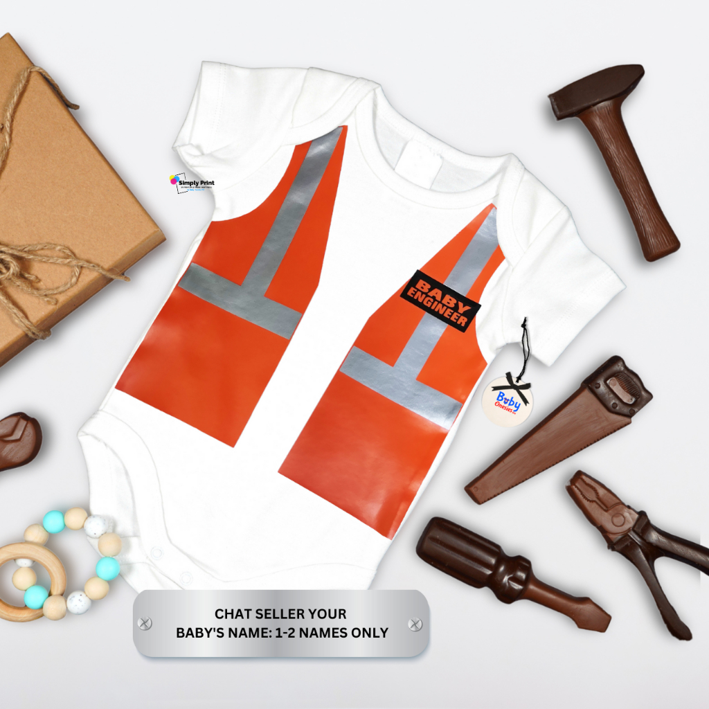 Baby Onesies PH Engineer Career Baby Clothes 0-12 months Newborn Baby ...