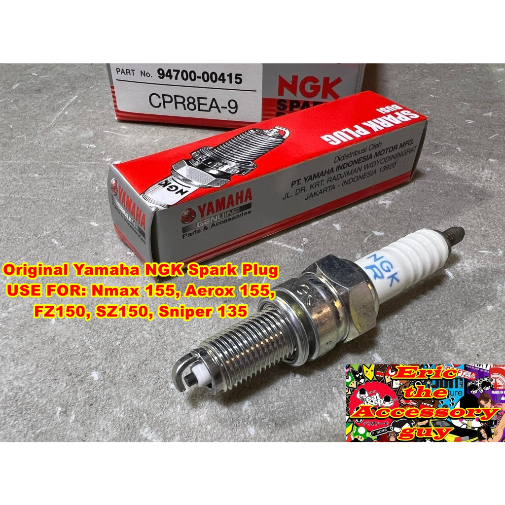 Yamaha NGK Spark Plug for Nmax 155 Aerox 155 Sniper 135 FZ150 SZ150 ...