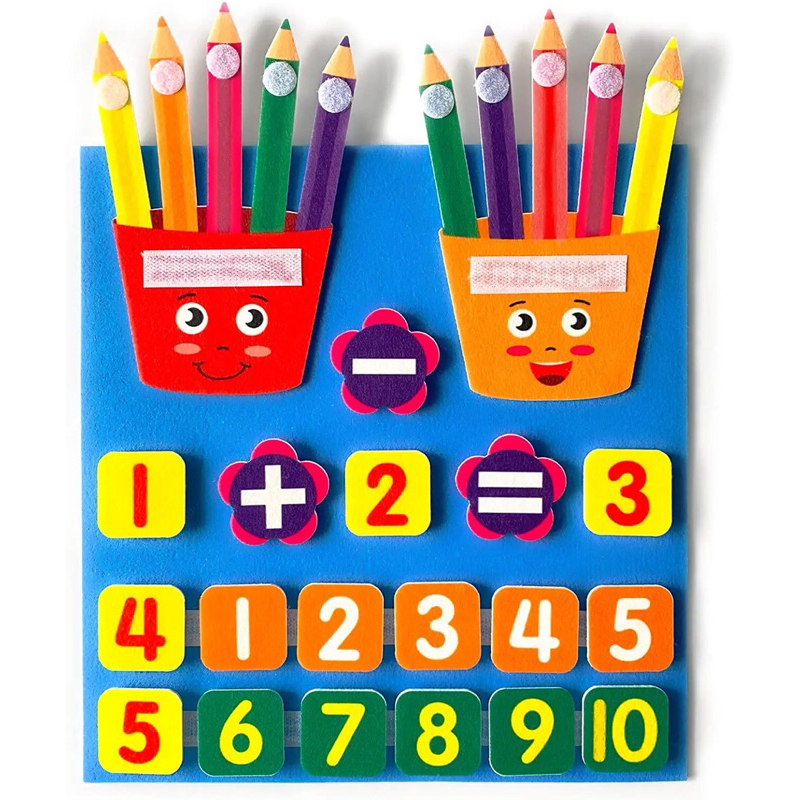 Learning Math Felt chart | Shopee Philippines