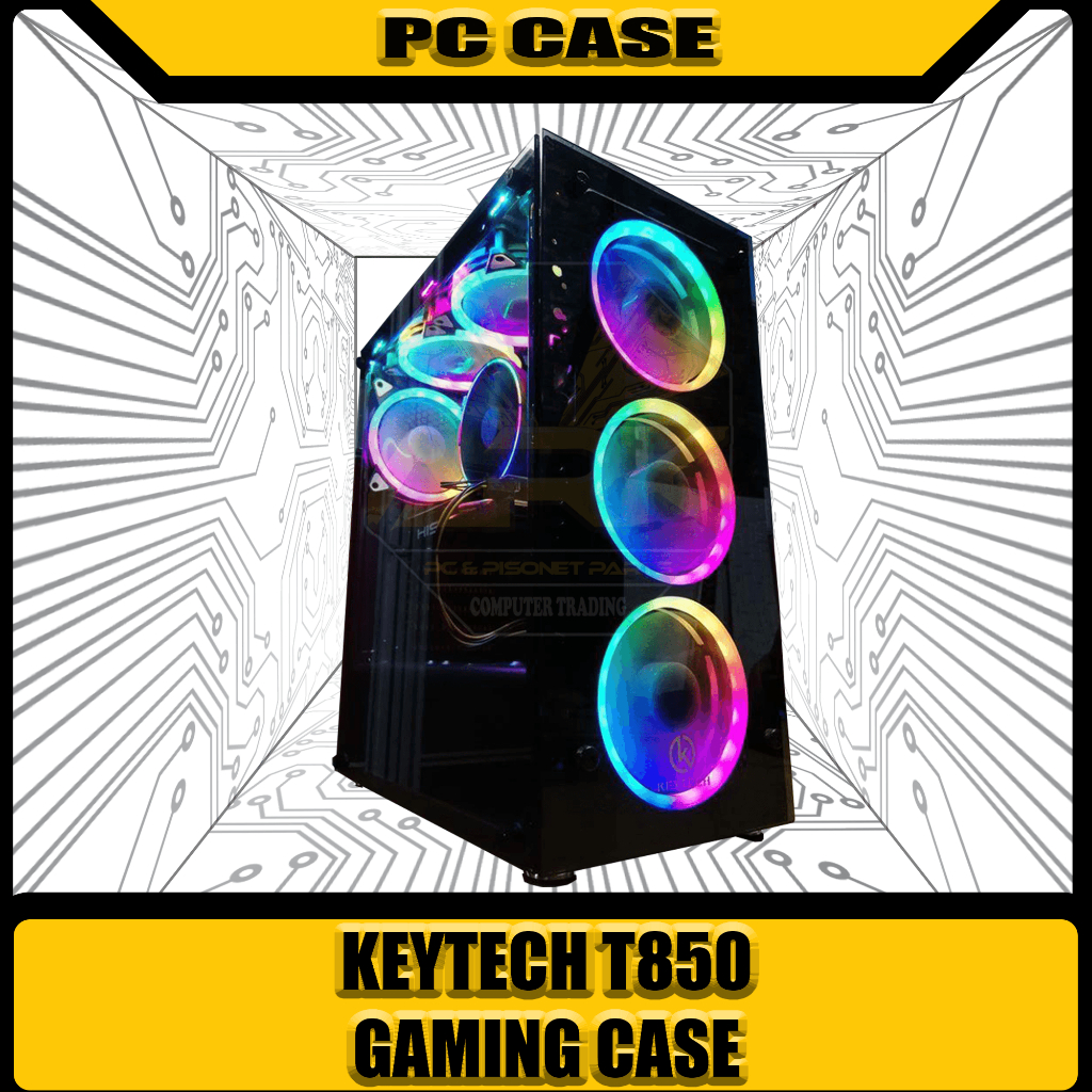 Keytech T850 Gaming Case | Shopee Philippines