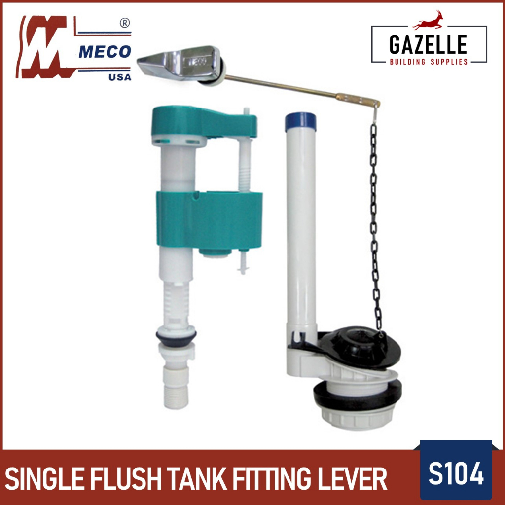 Meco Tank Fill Valve S107 / Single and Dual Flush Complete Water Tank ...