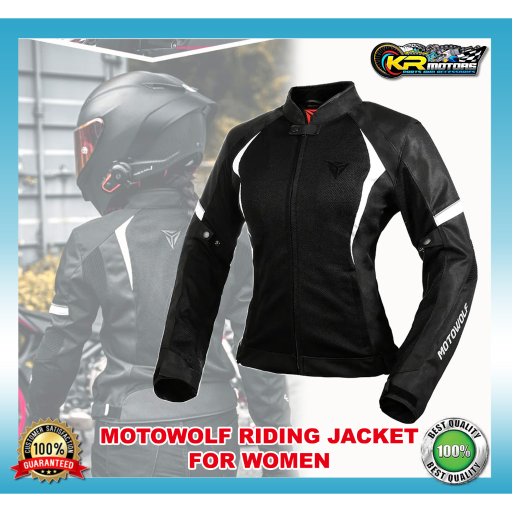 Motowolf Riding Jacket For Ladies / Protective Riding Gear for Women ...
