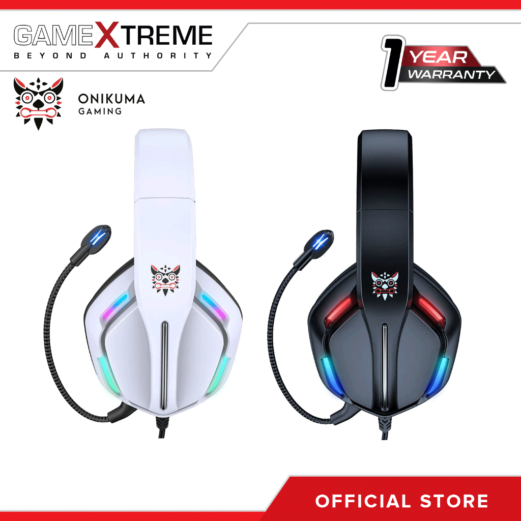 ONIKUMA X27 RGB Gaming Headset Stereo Surround Omnidirectional Noise ...