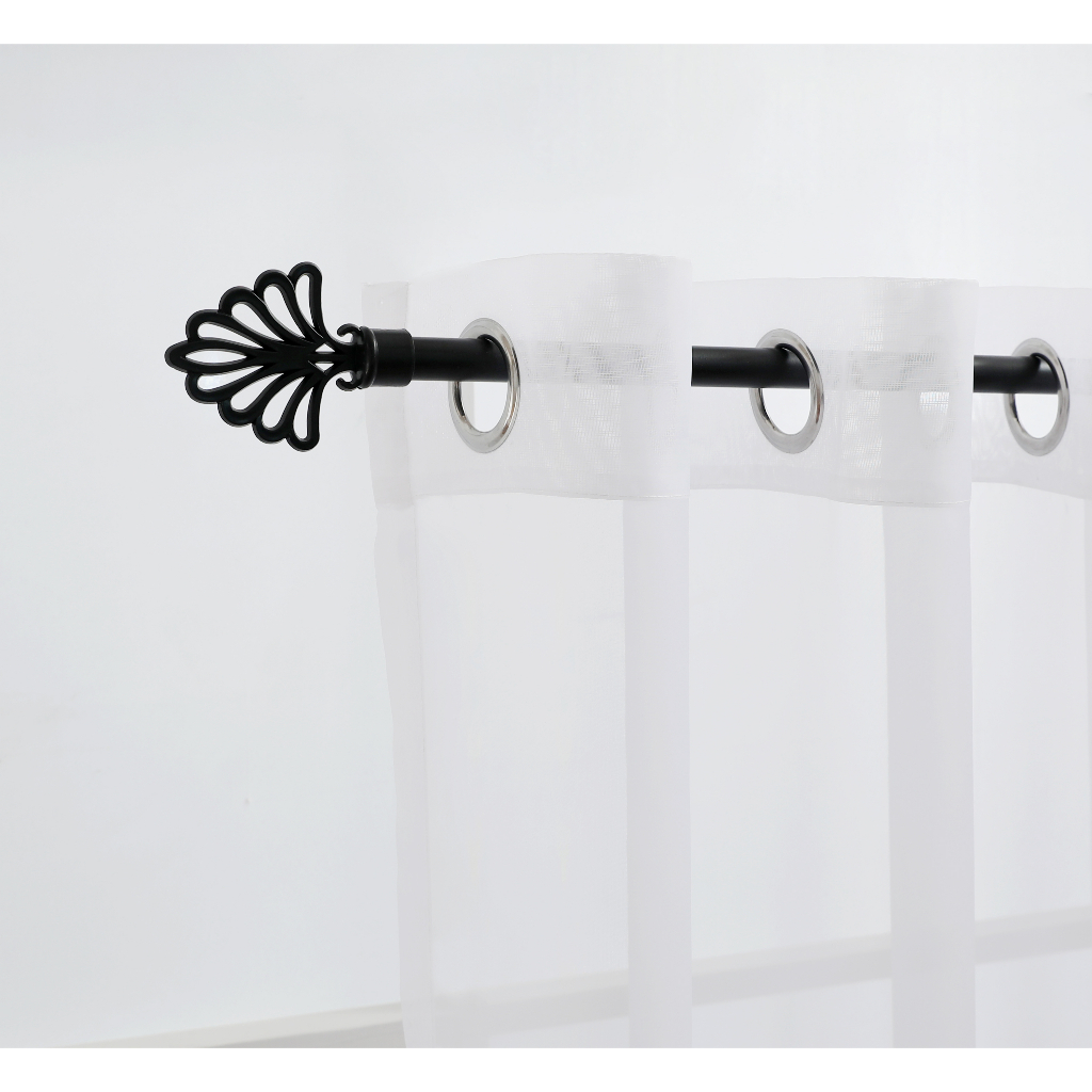 CROWN DESIGN DECORATIVE CURTAIN ROD SET | Shopee Philippines