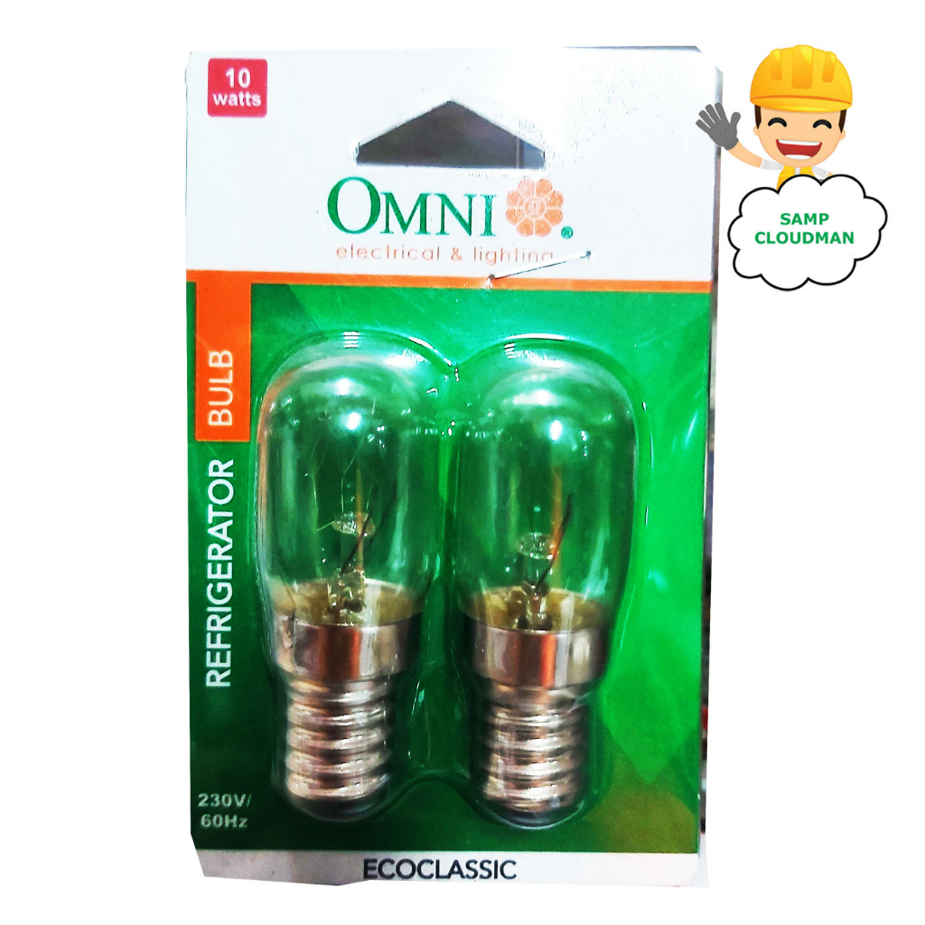 Omni Refrigerator Bulb E14 10W 220V-230V 60Hz Ref Fridge Bulbs Light ...