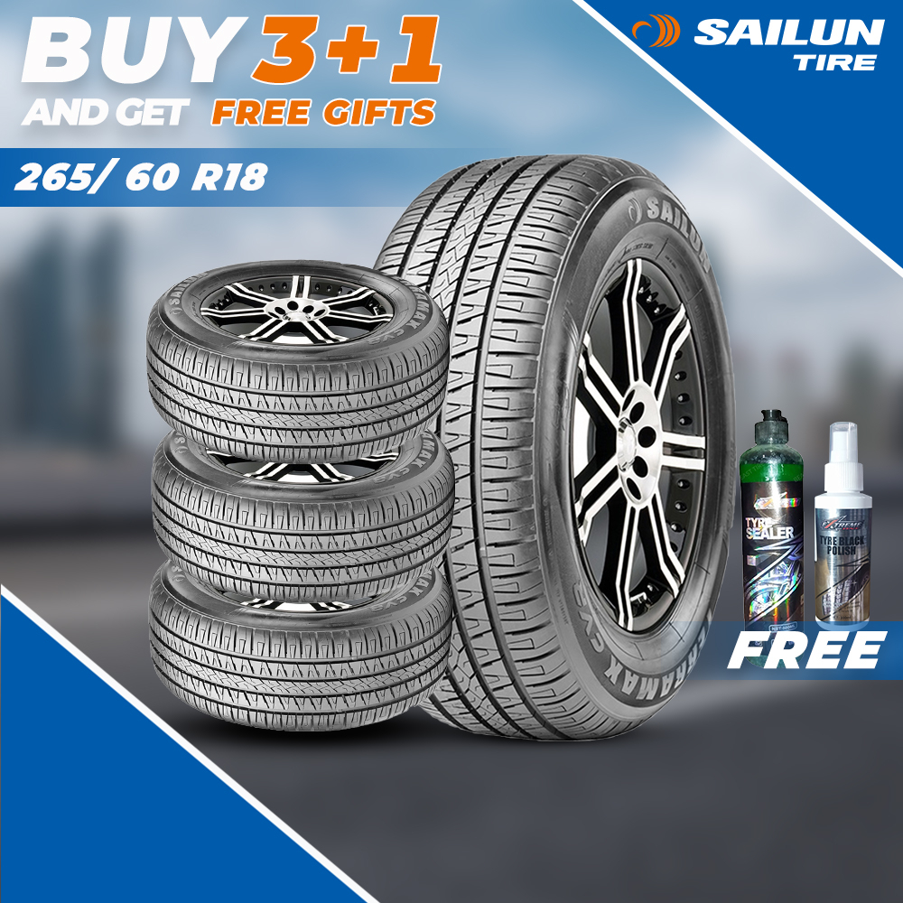 Sailun Tire Terramax CVR 265/60 R18 110T Bundle Buy 3 + 1 For All ...