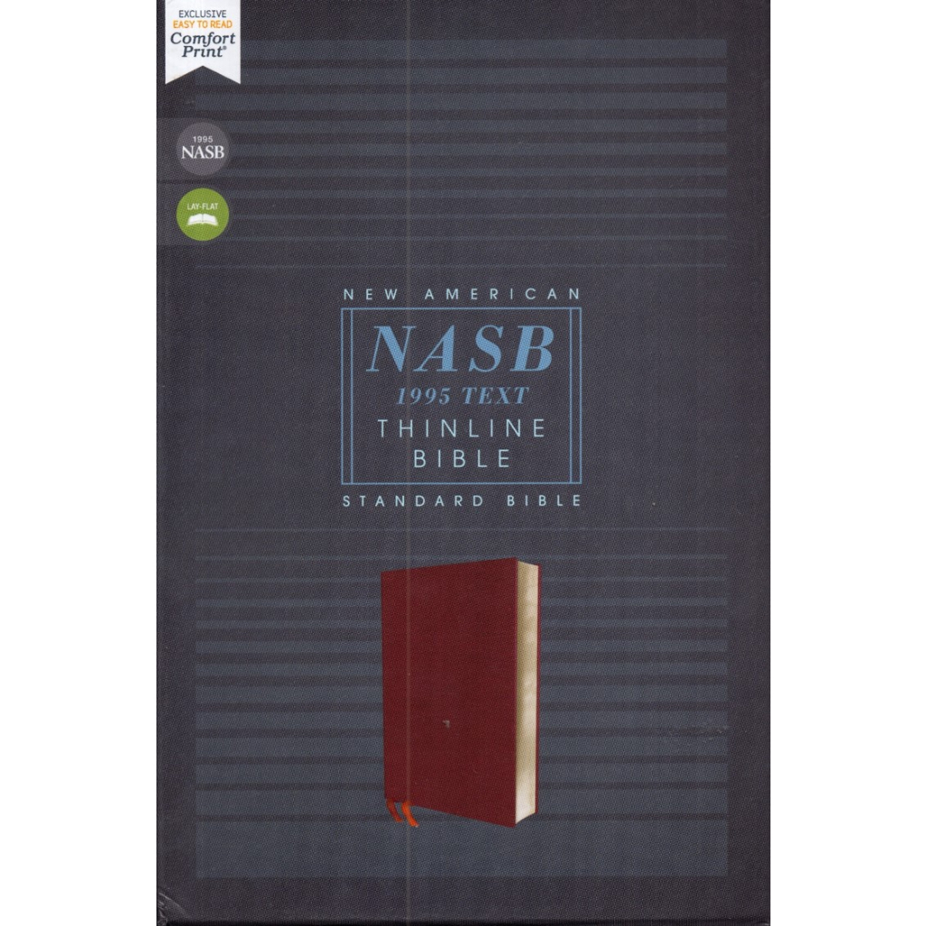 PCBS NASB 1995 Edition Thinline Bible (POINT TYPE 9) Bonded Leather New ...