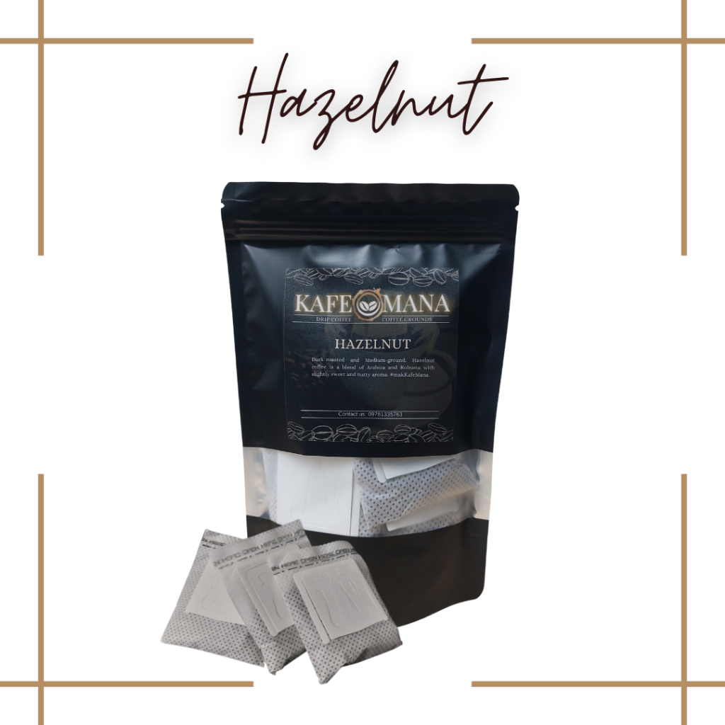 KAFE MANA Hazelnut 10s Dark Roast Coffee Pack Instant Brew Instant ...