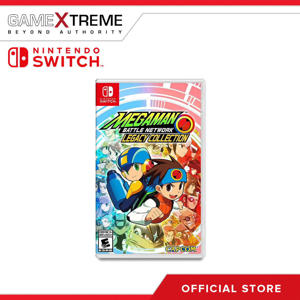 Nintendo Switch Megaman Battle Network Legacy Collection R1 | Shopee ...