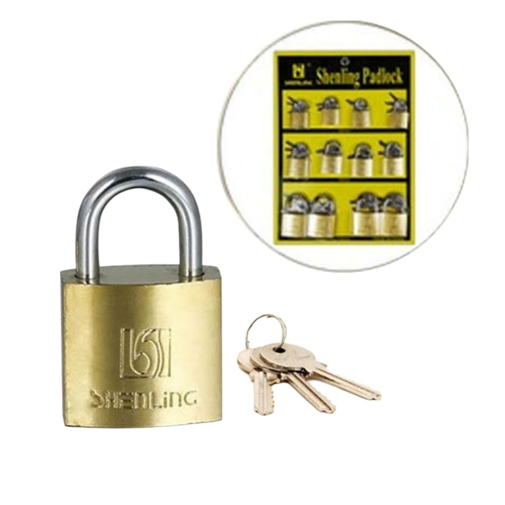 Shenling Padlock Sold (per pad) | Shopee Philippines