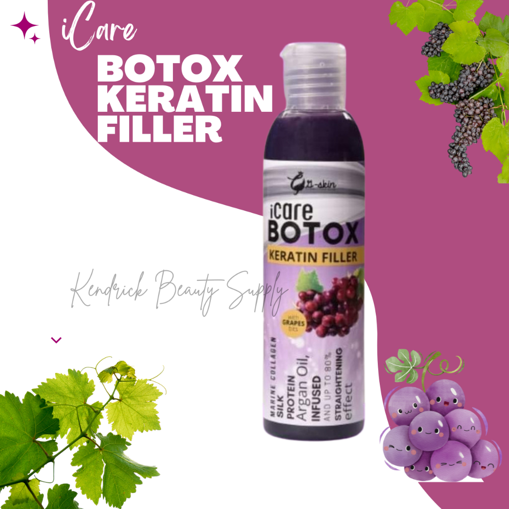 Original Authentic iCare Brazilian Blowout 100ml / iCare Botox Keratin Filler 100ml | Shopee ...