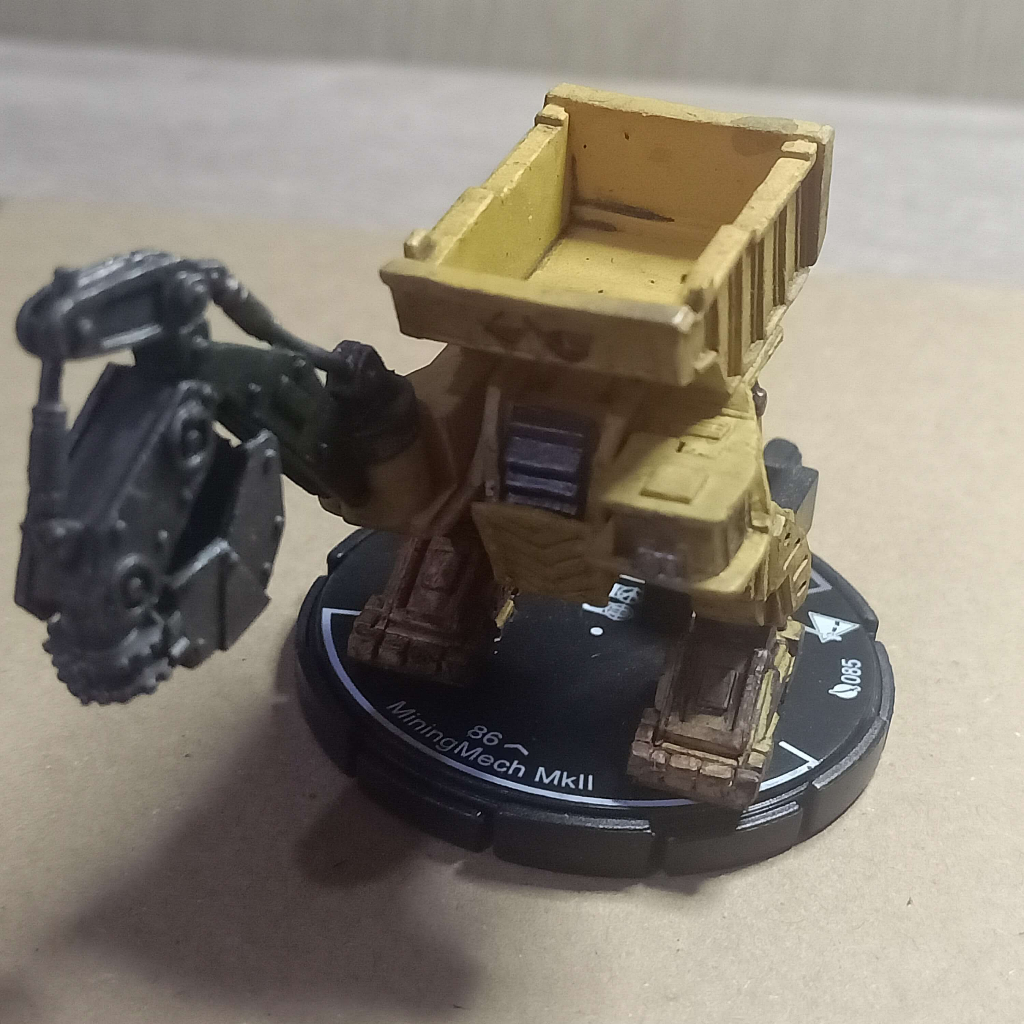 Mechwarrior Clix Wizkids figure from my BOX 2 - used mechs (figures ...