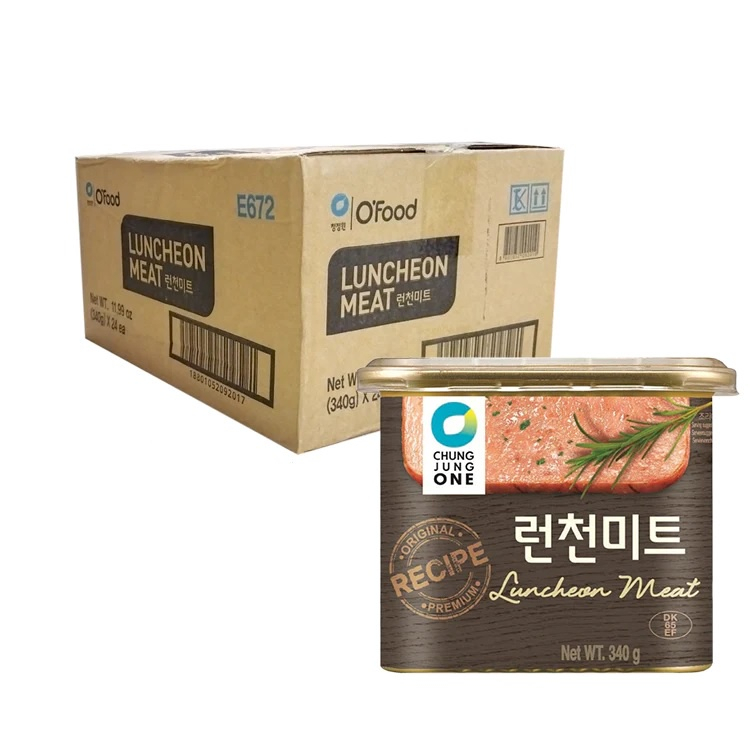 KOREAN LUNCHEON MEAT 340G : CJ / LOTTE / DONGWON / HANSUNG / OFOOD 1bpx=24pcs | Shopee Philippines