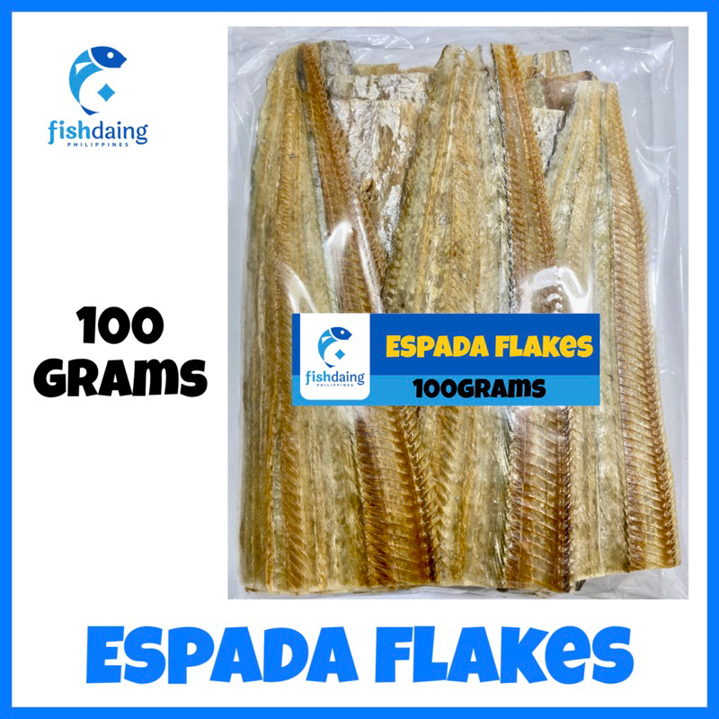 FishDaing.Ph Dried Seafood Unsalted Espada Flakes 100g, 250g, 500g ...