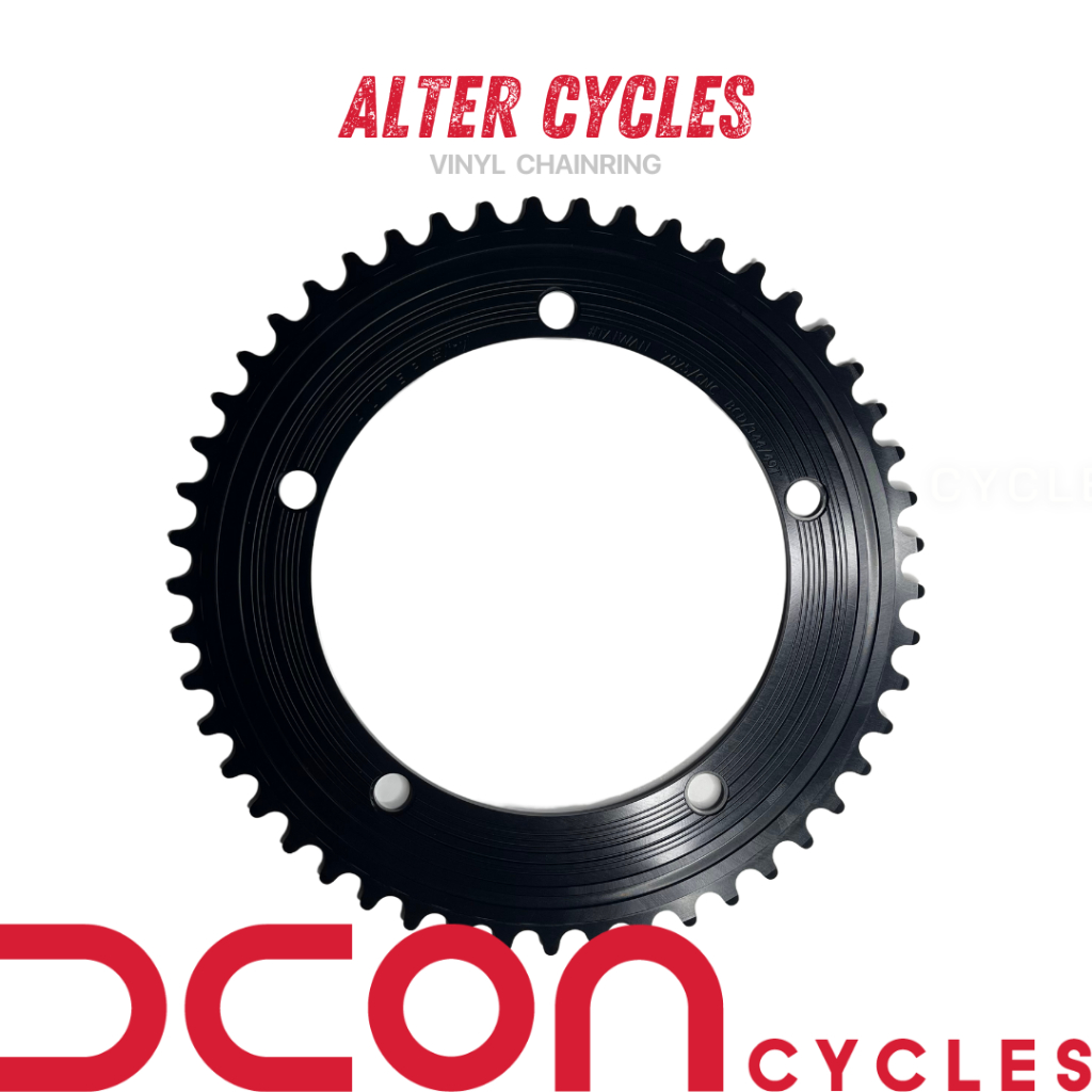 Alter Cycles - Alter Vinyl Chainring 144 BCD Fixed Gear - Fixie | DCON ...