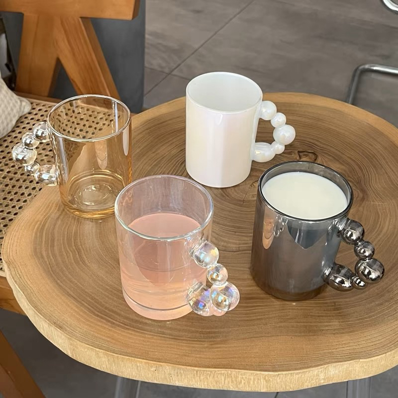 Hologram Transparent Bubble Glass Vintage Minimalist Ins Mug Cup ...