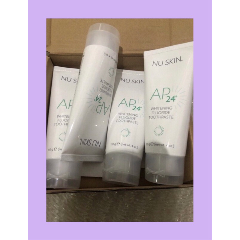 NU SKIN AP24 TOOTHPASTE ORIGINAL 4 tubes | Shopee Philippines