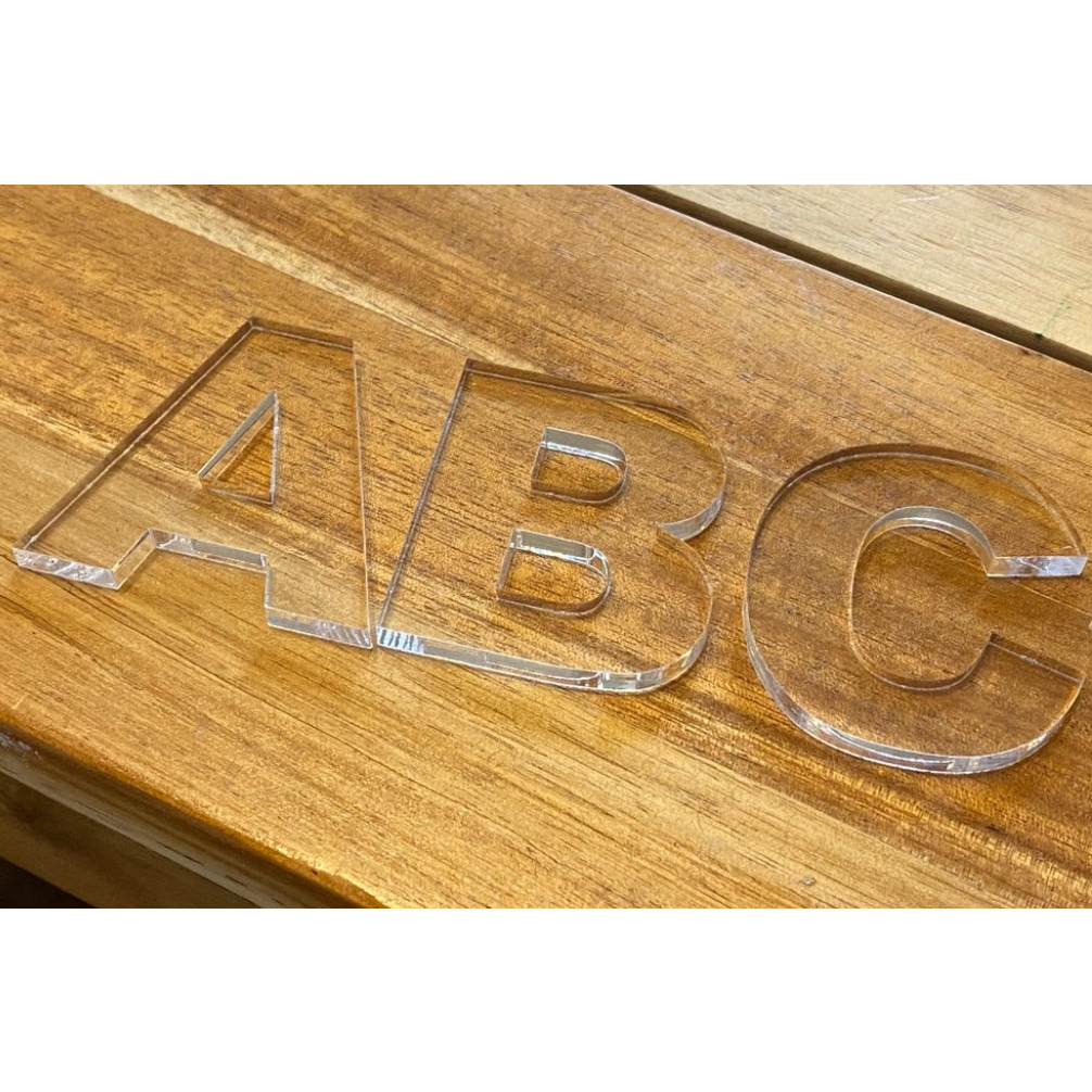 Customized Laser Cut Acrylic Letters(1.5inches Height) | Shopee Philippines