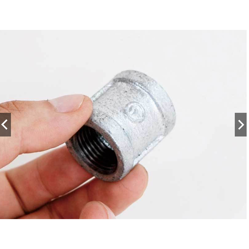 GI Fittings Galvanized Coupling /Coupling Reducer 1/2" , 3/4'' , 1 ...