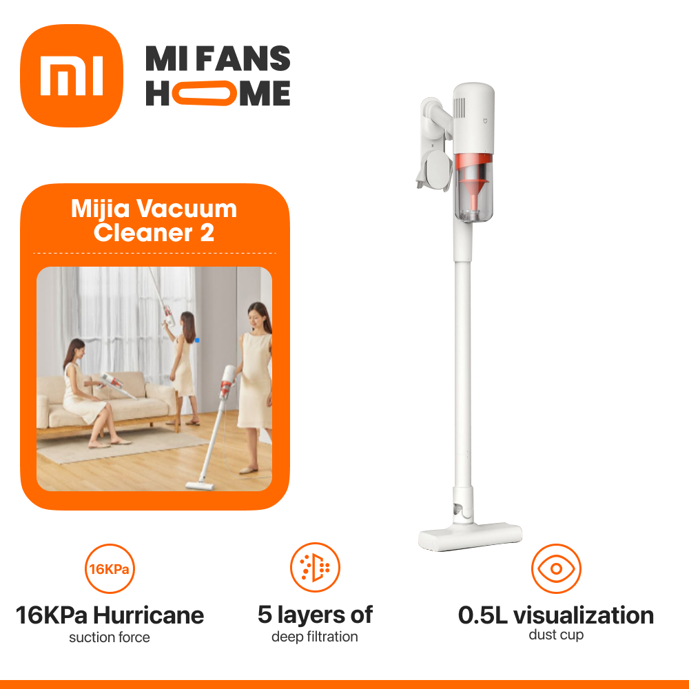 Xiaomi Mijia Vacuum Cleaner 2 Strong Cyclone Suction 16000pa Home Wired ...