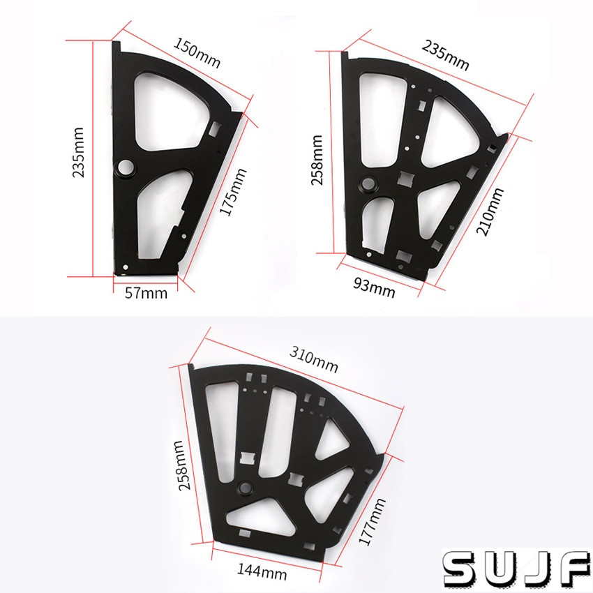 (2PCS) Cabinet Hinges 1/2/3 Layers Shoe Cabinet Flip Frame Shoe Rack ...