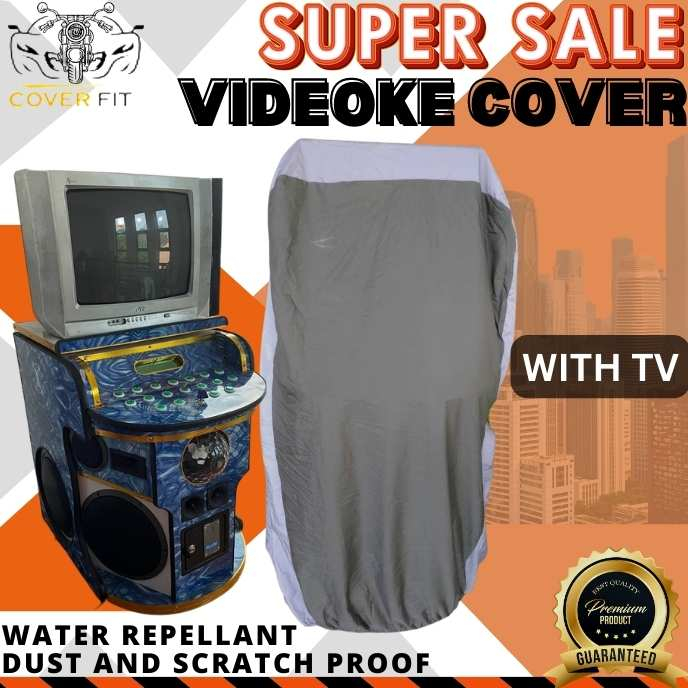VIDEOKE COVER ONLY WITH TV SIZE WATER REPELLANT, SCRATCH, AND DUST ...