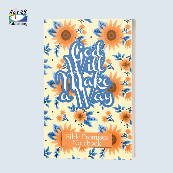 Bible Promises Notebook - God Will Make A Way (4 variants) | Shopee ...