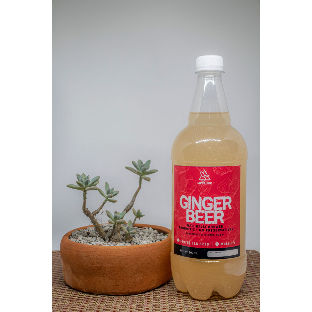 MetaLife Traditional Natural Fermented Ginger Beer 1 Liter | Shopee ...