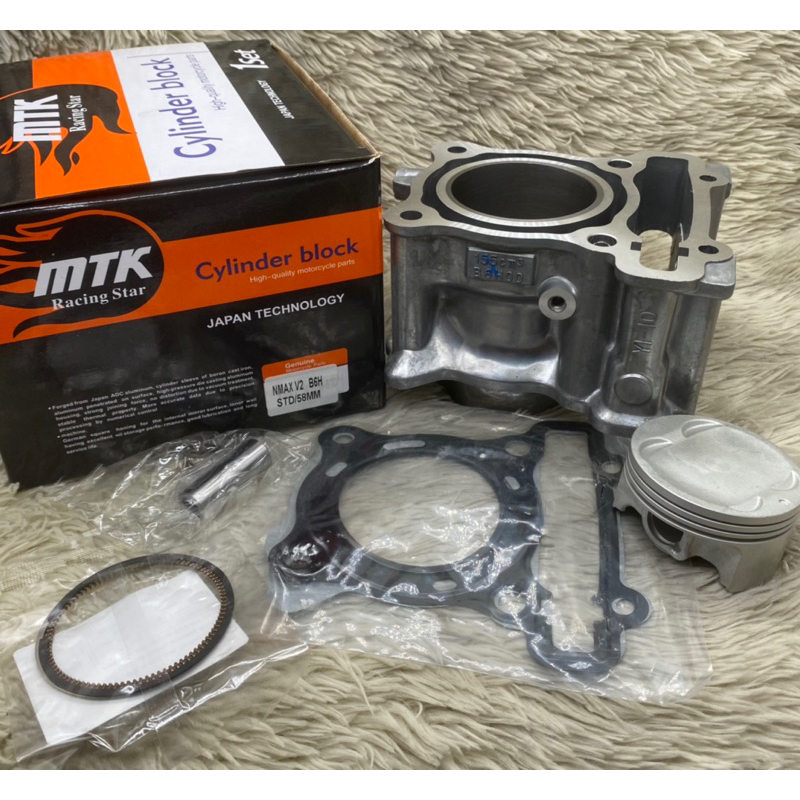 MTK CYLINDER BLOCK NMAX V2 B6H STD/58MM | Shopee Philippines