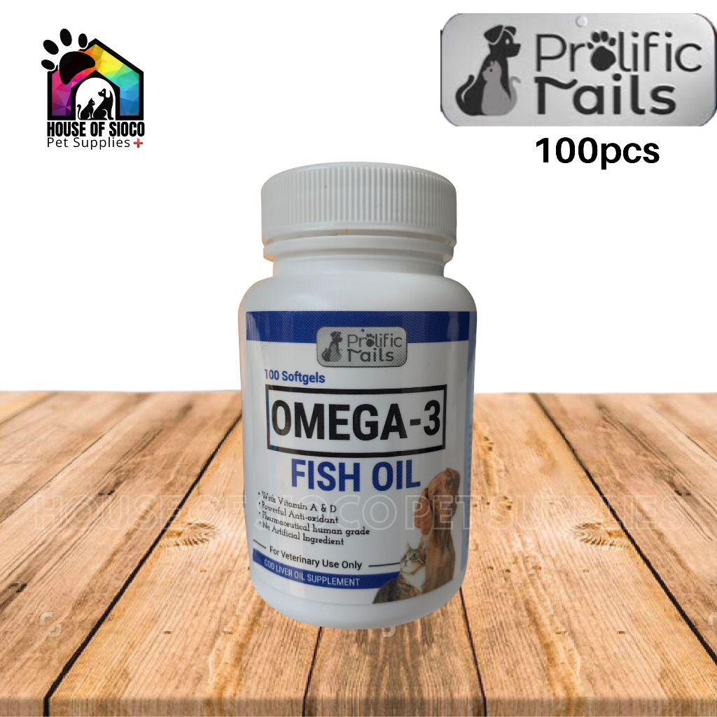 Prolific Tails Omega 3 Fish Oil (Soft Gels) | Shopee Philippines