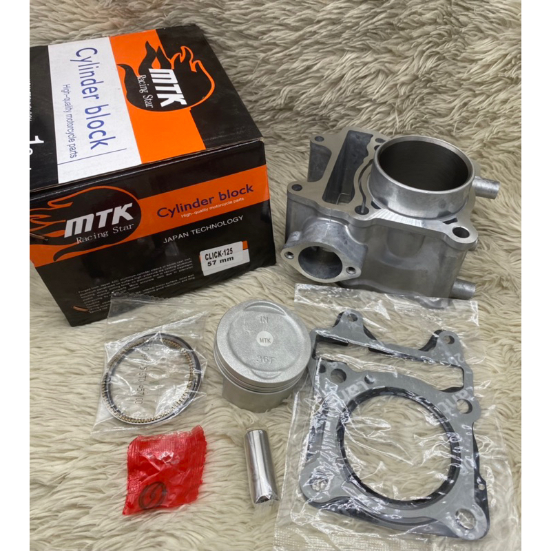 MTK CYLINDER BLOCK CLICK-125 57MM | Shopee Philippines