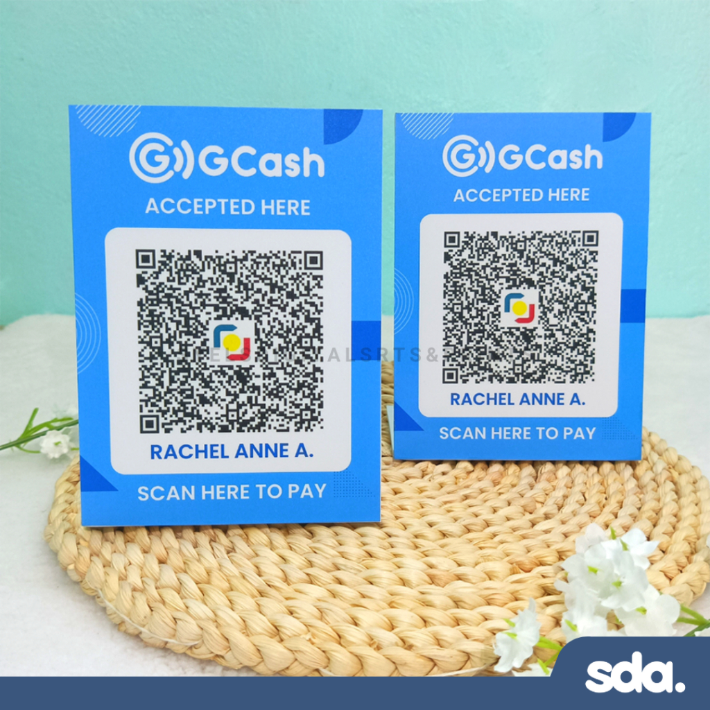 PERSONALIZED GCASH QR CODE STANDEE | Shopee Philippines