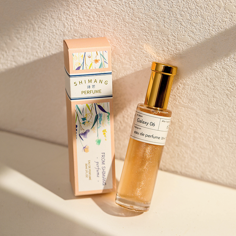 Shimang Galaxy 06 Shimmer Perfume Golden Quicksand Perfume 30ML ...