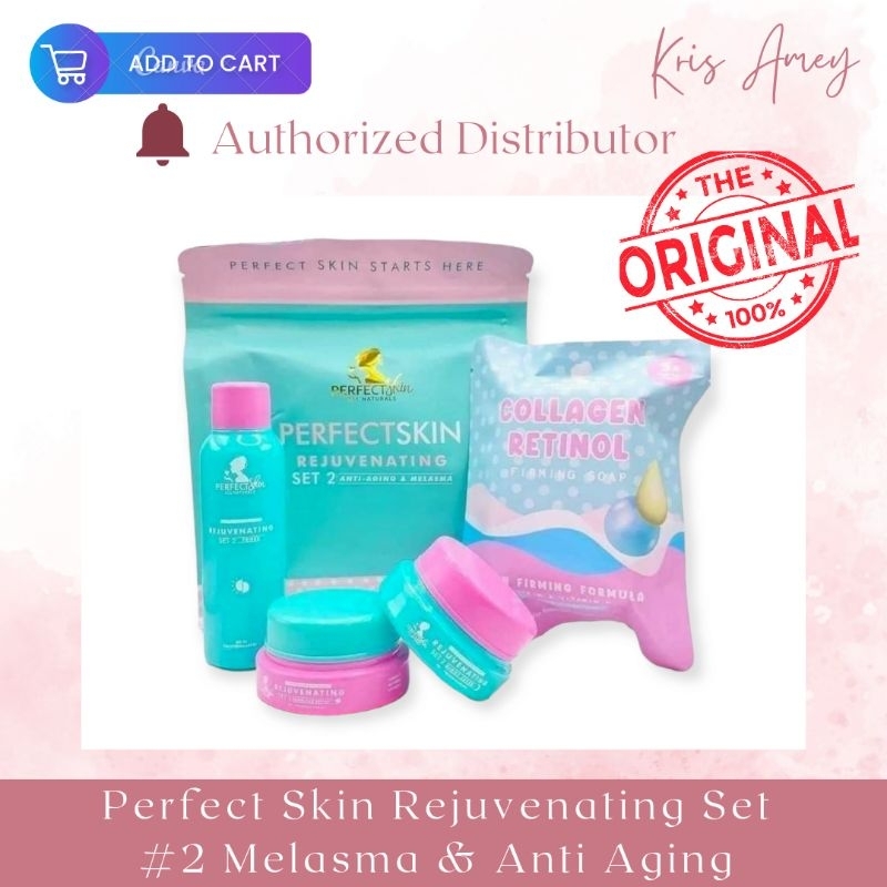 PERFECT SKIN Rejuv Set 2 MELASMA and Anti Aging | Shopee Philippines