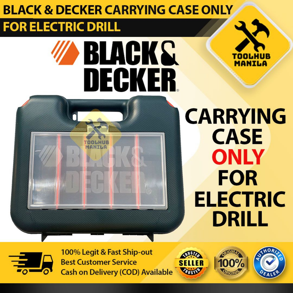 BLACK AND DECKER CASE ONLY FOR ANY STANDARD SIZES OF DRILL AUTOMOBILE ...
