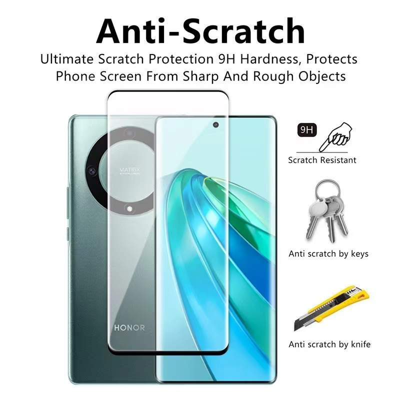 Honor 200 Pro X9C X9a X9B 90 5G 9H Clear Full Tempered Glass | Shopee Philippines