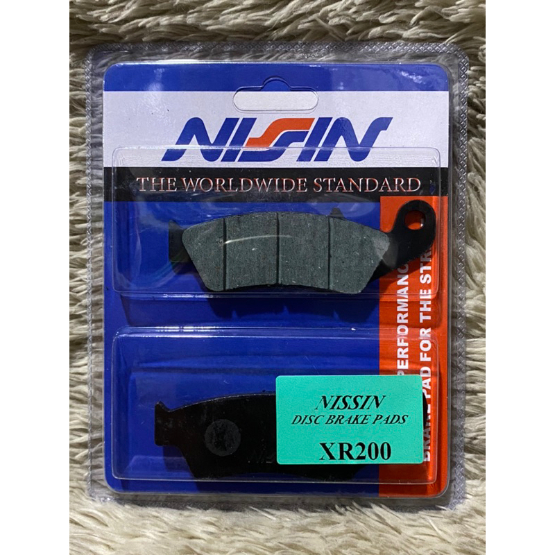NISSIN DISC BRAKE PAD XR200”” | Shopee Philippines