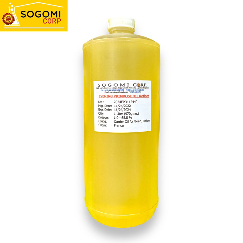EVENING PRIMROSE OIL REFINED (120ML-1LITER) #SOGOMI | Shopee Philippines