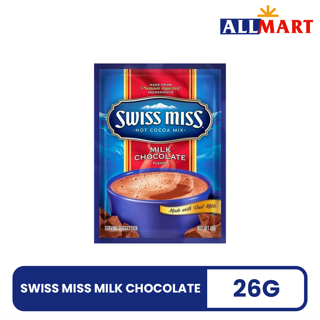 Swiss Miss Milk Chocolate 26g - AllMart Online Grocery | Shopee Philippines