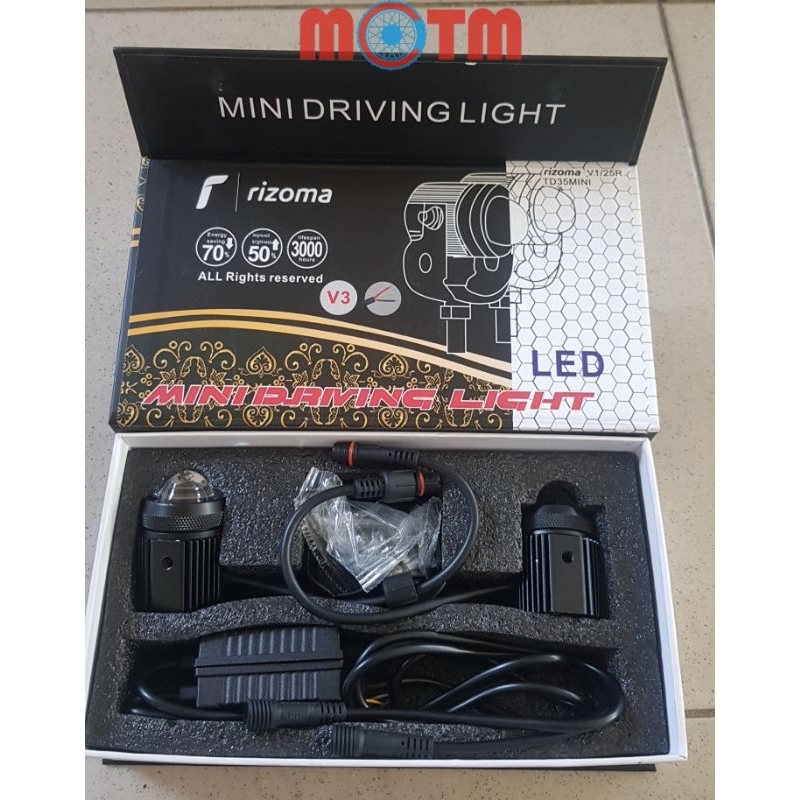 MINI DRIVING LIGHT VERSION 3 (RIZOMA) | Shopee Philippines