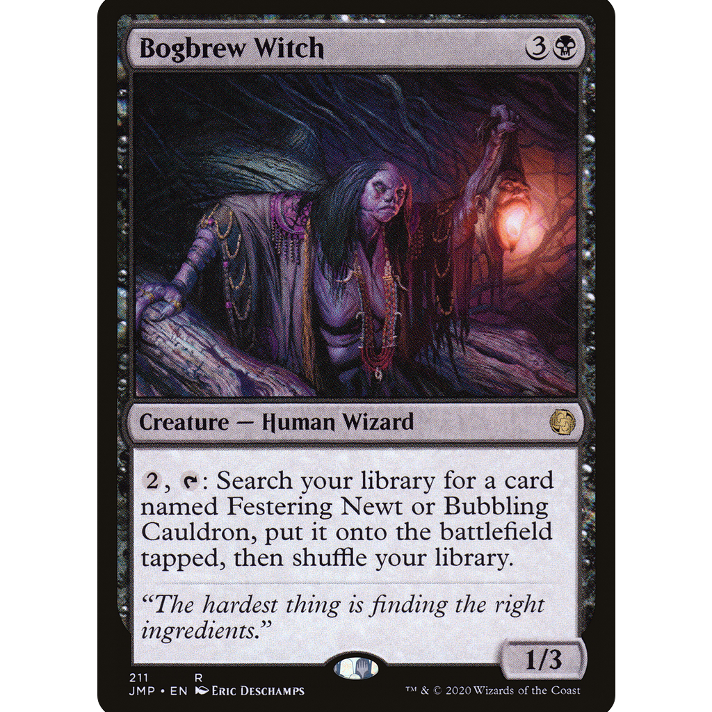 Bogbrew Witch | [SINGLE][JMP/211_NON-FOIL] - Magic: the Gathering ...