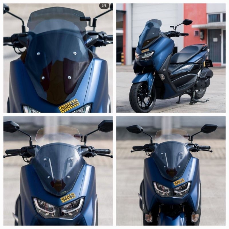 SECTBILL AND SEC VISOR FOR NMAX V1 V2 | Shopee Philippines