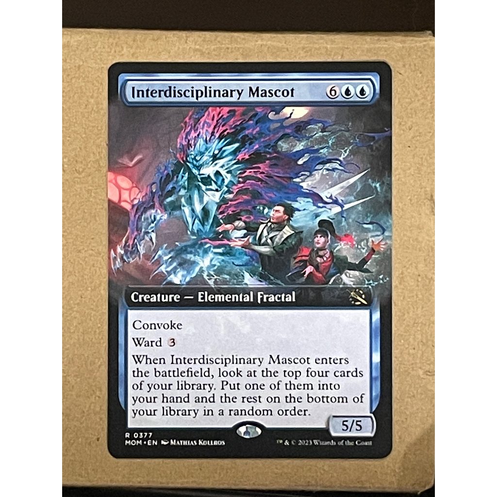 Interdisciplinary Mascot (Extended Art) - March of the Machine (MOM)-Non Foil | Shopee Philippines