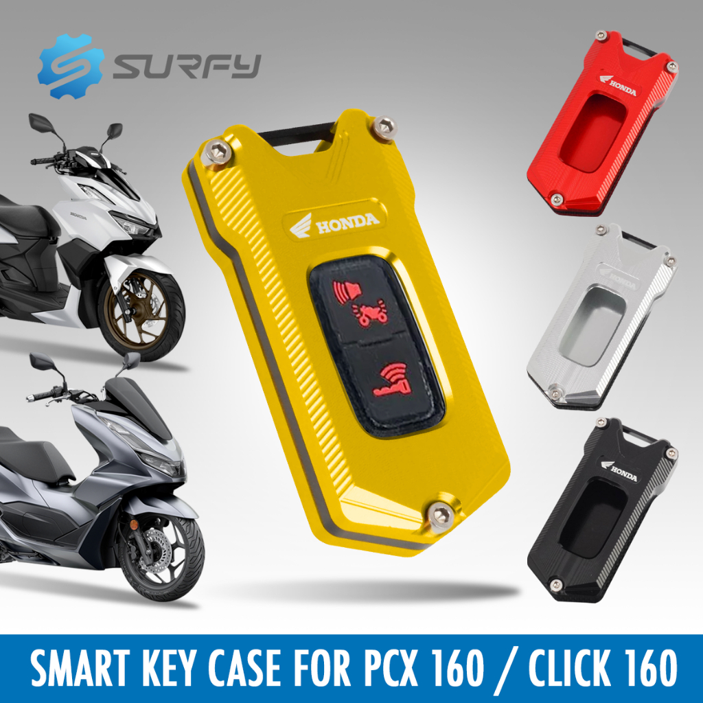 Smart Key Case For Honda Click 160 Pcx 160 CNC Key Cover | Shopee ...