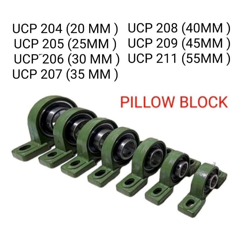 PILLOW BLOCK PILLOW BLOCK BEARING UCP204 / 205 / 206 / 207/ 208 / 209 ...